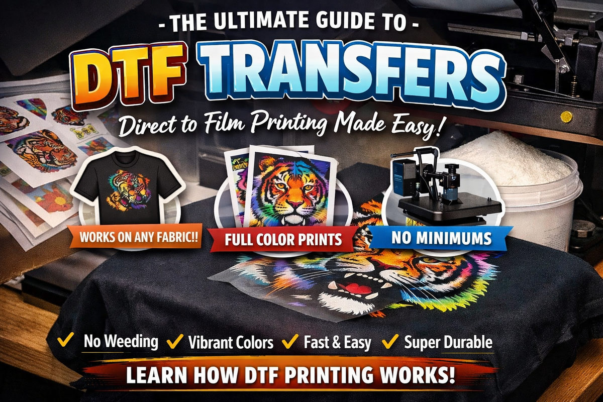What Are DTF Transfers? Beginner's Guide 2025 | EzDTF Maker